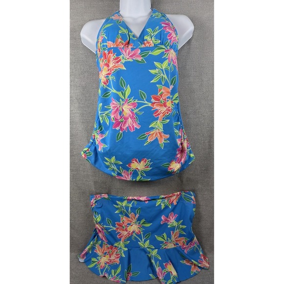 Tommy Bahama | Swim | Tommy Bahama L Sun Lilies Flounce 2 Piece Bathing ...